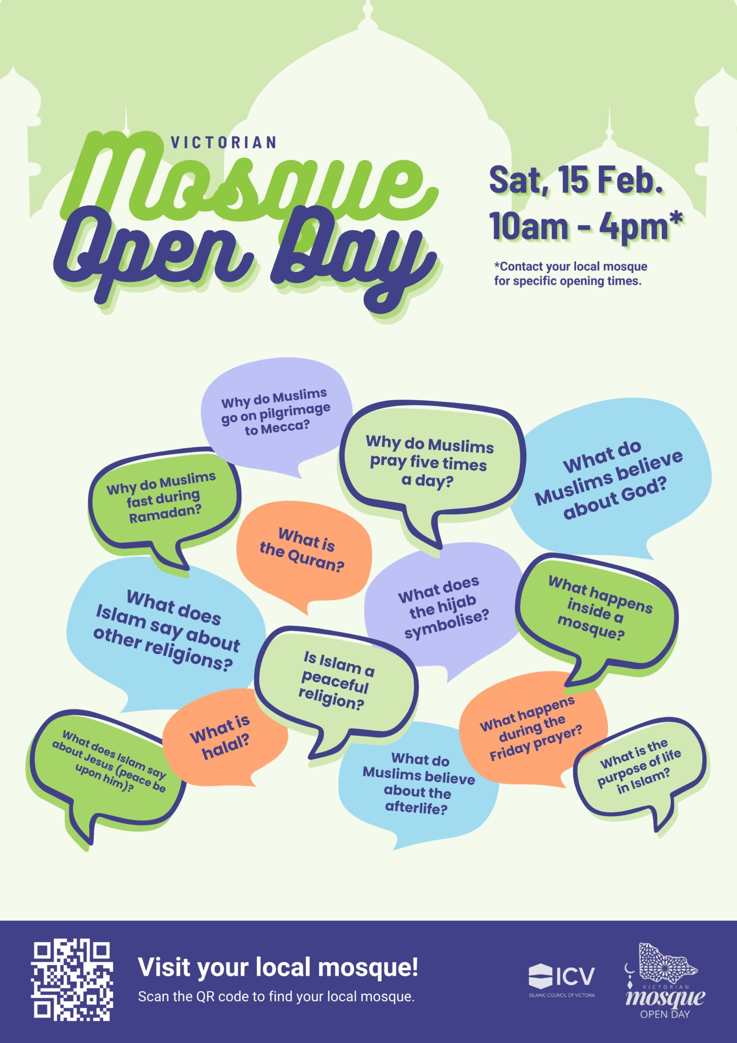 Victoria Mosque Open Day 2025 – Islamic Council of Victoria (ICV)
